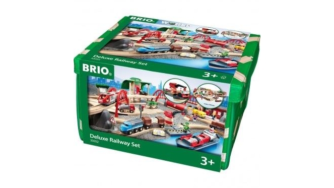 BRIO Pieces Deluxe Railway Set | Harvey Norman