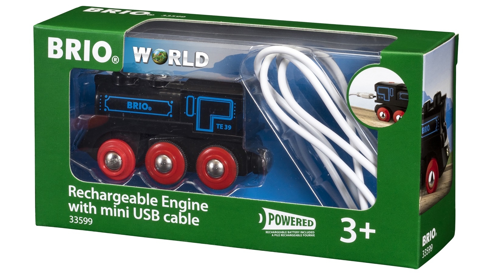 Brio Rechargeable Engine Train | Harvey Norman