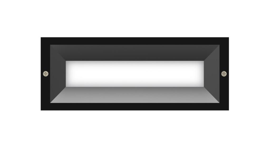 BRICK LED Tri-CCT Exterior Rectangular Recessed Wall Brick Light ...