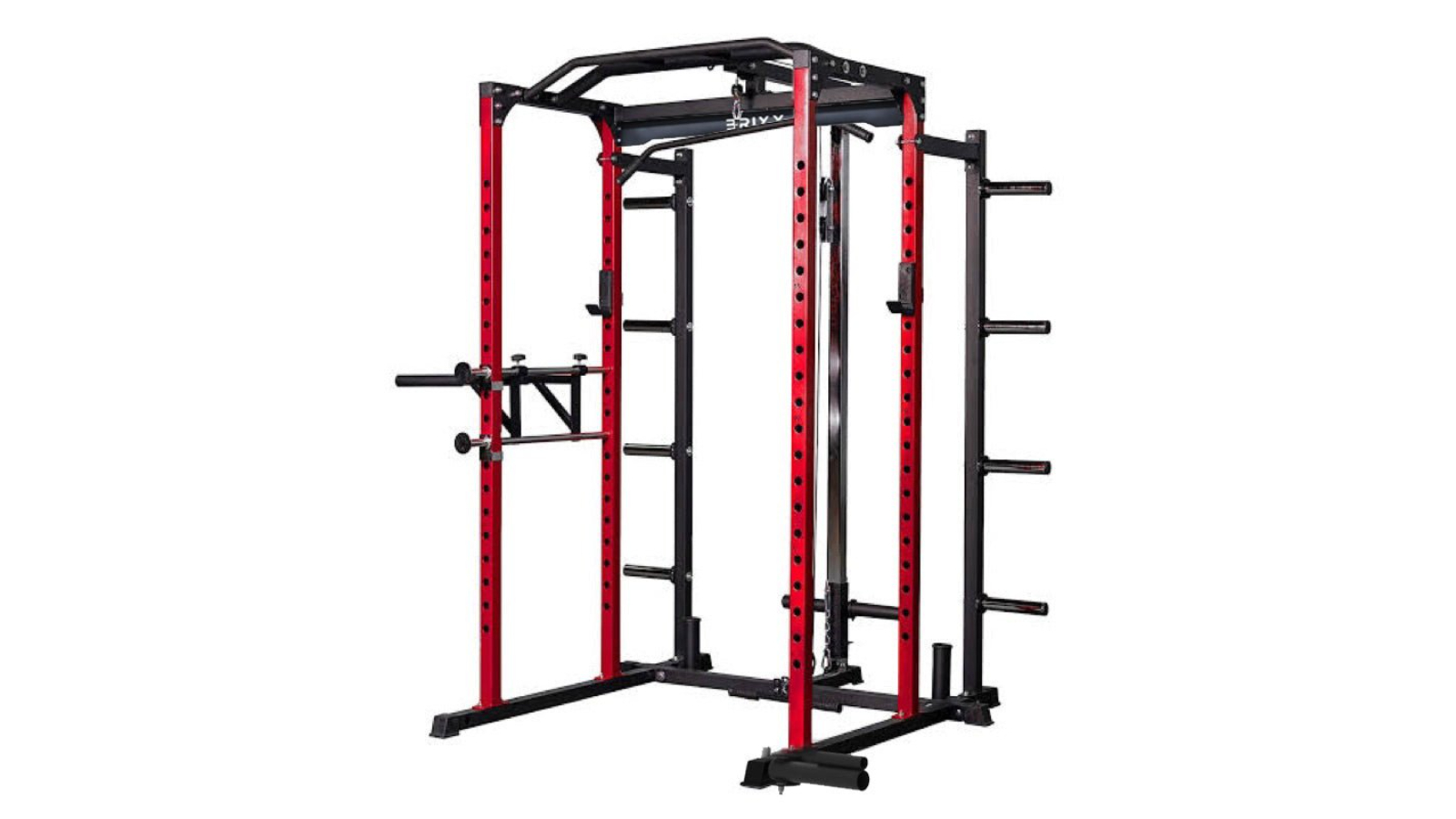 BRIXX Zeus 5000 Power Rack - Red | Harvey Norman