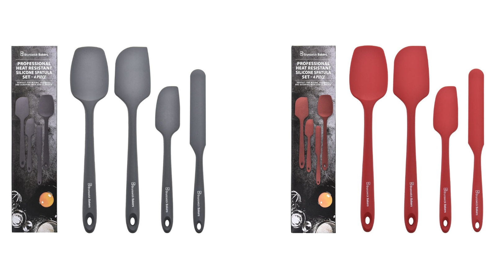 Brunswick Bakers Set of 4 Spatula | Harvey Norman