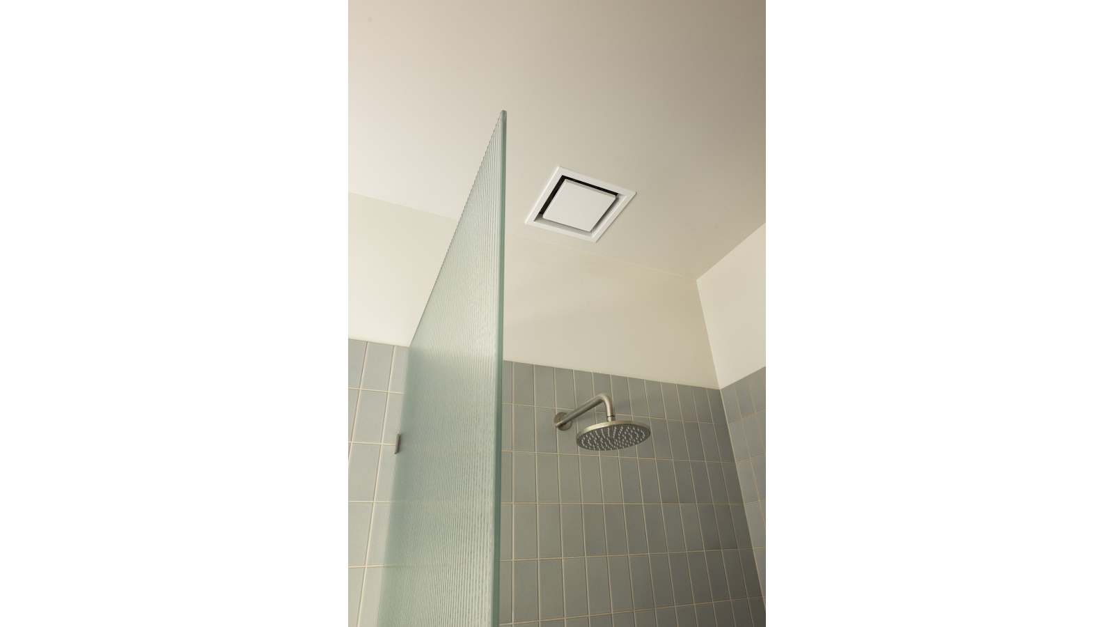 Schweigen Silent Multi Purpose Exhaust Fan with White Square Recessed ...