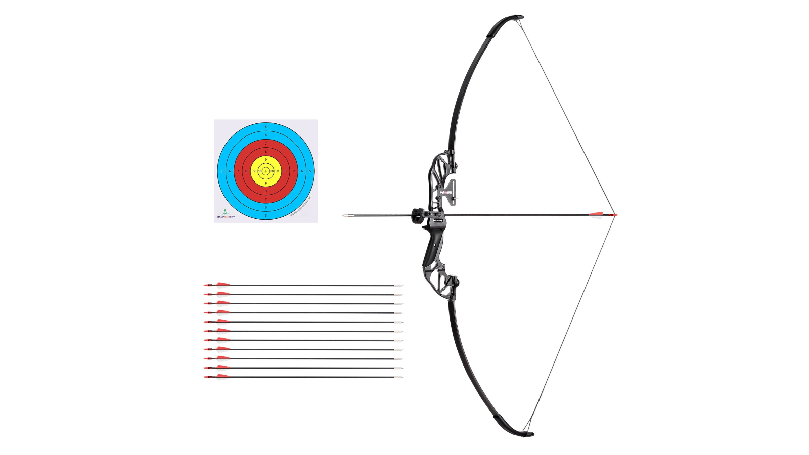 YS Red Bow Arrow Set for Beginner | Harvey Norman