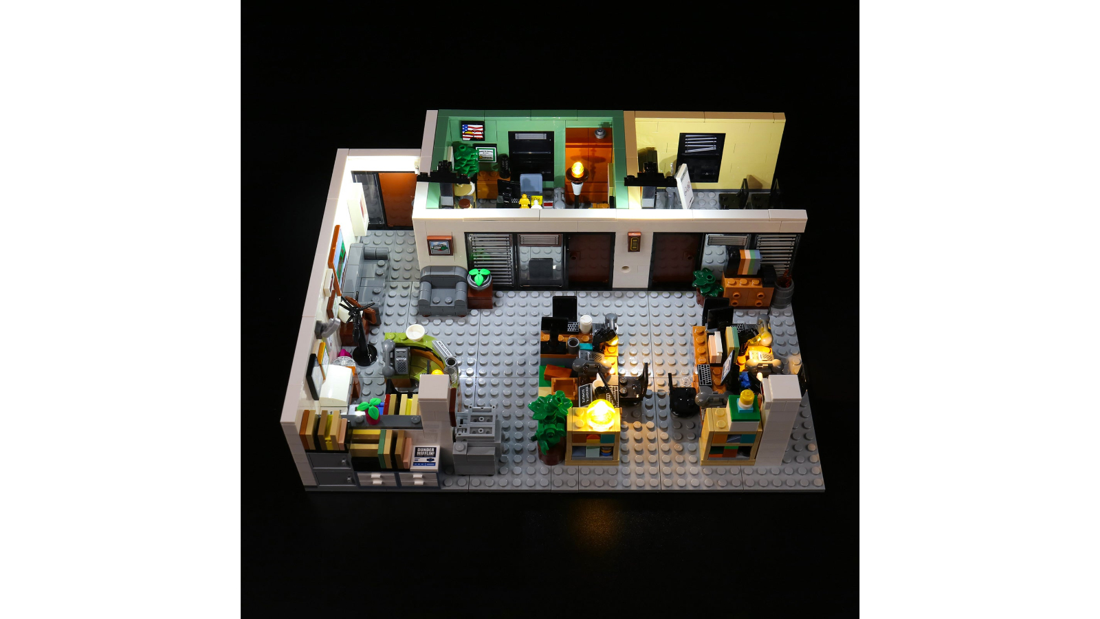 Brick Shine GC Light Kit for Lego The Office 21336 Classic Version ...