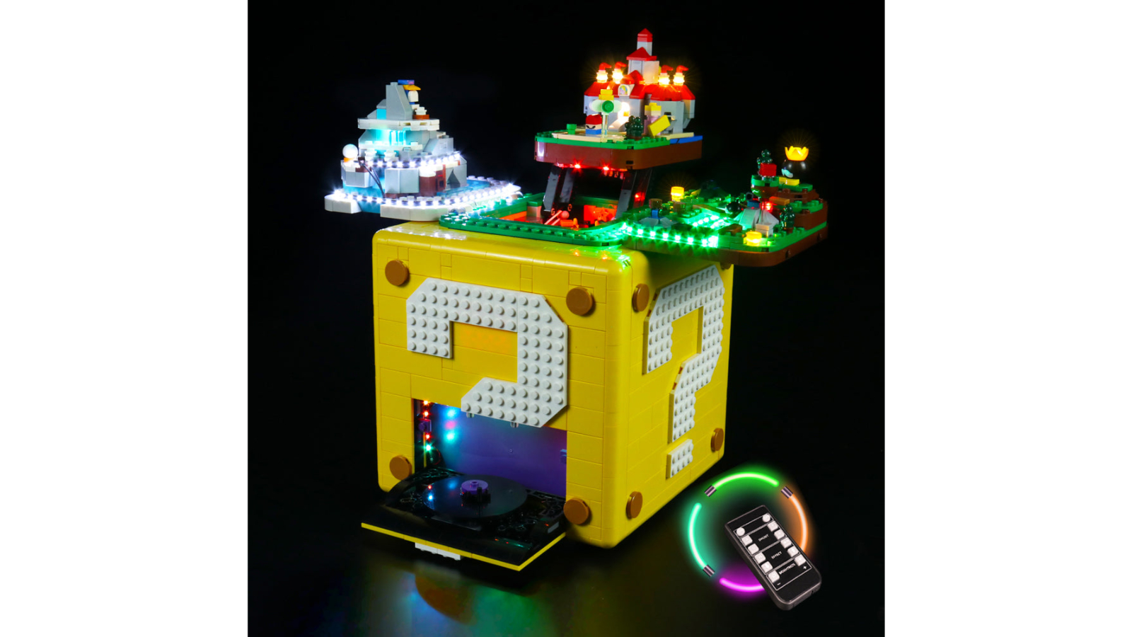 Brick Shine GC Light Kit for Lego Super Mario 64 Question Mark Block ...