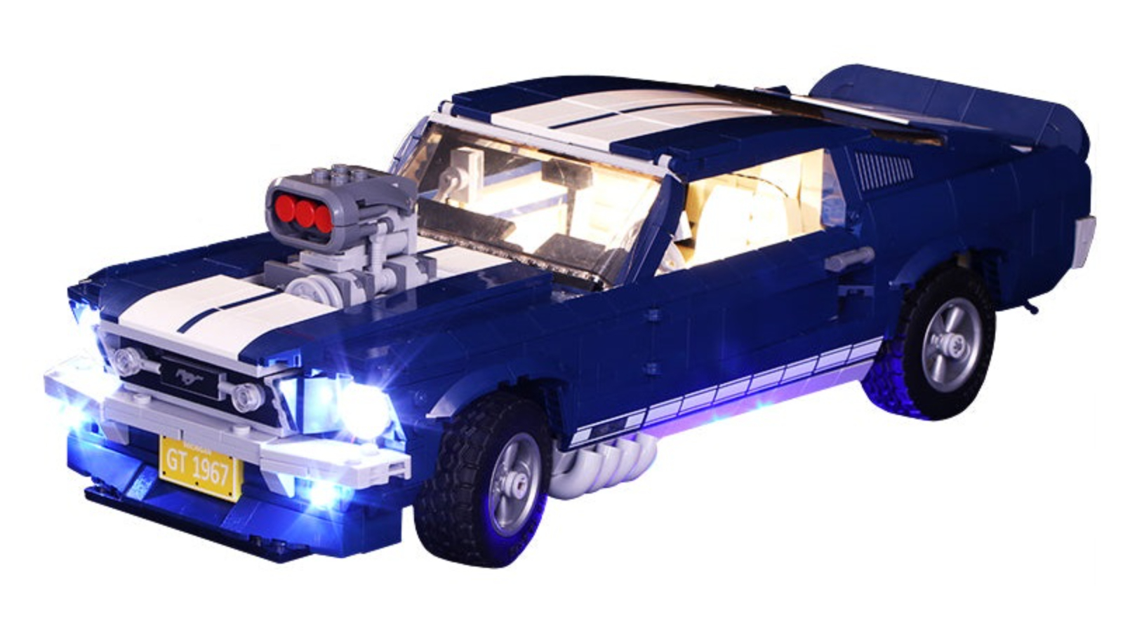 Brick Shine Light Kit for Lego Ford Mustang 1960 Model 10265 Advanced ...