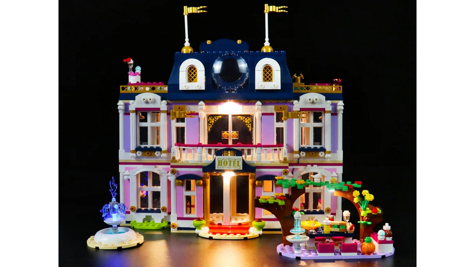 Brick Shine Light Kit for LEGO Friends Heartlake City Grand Hotel ...