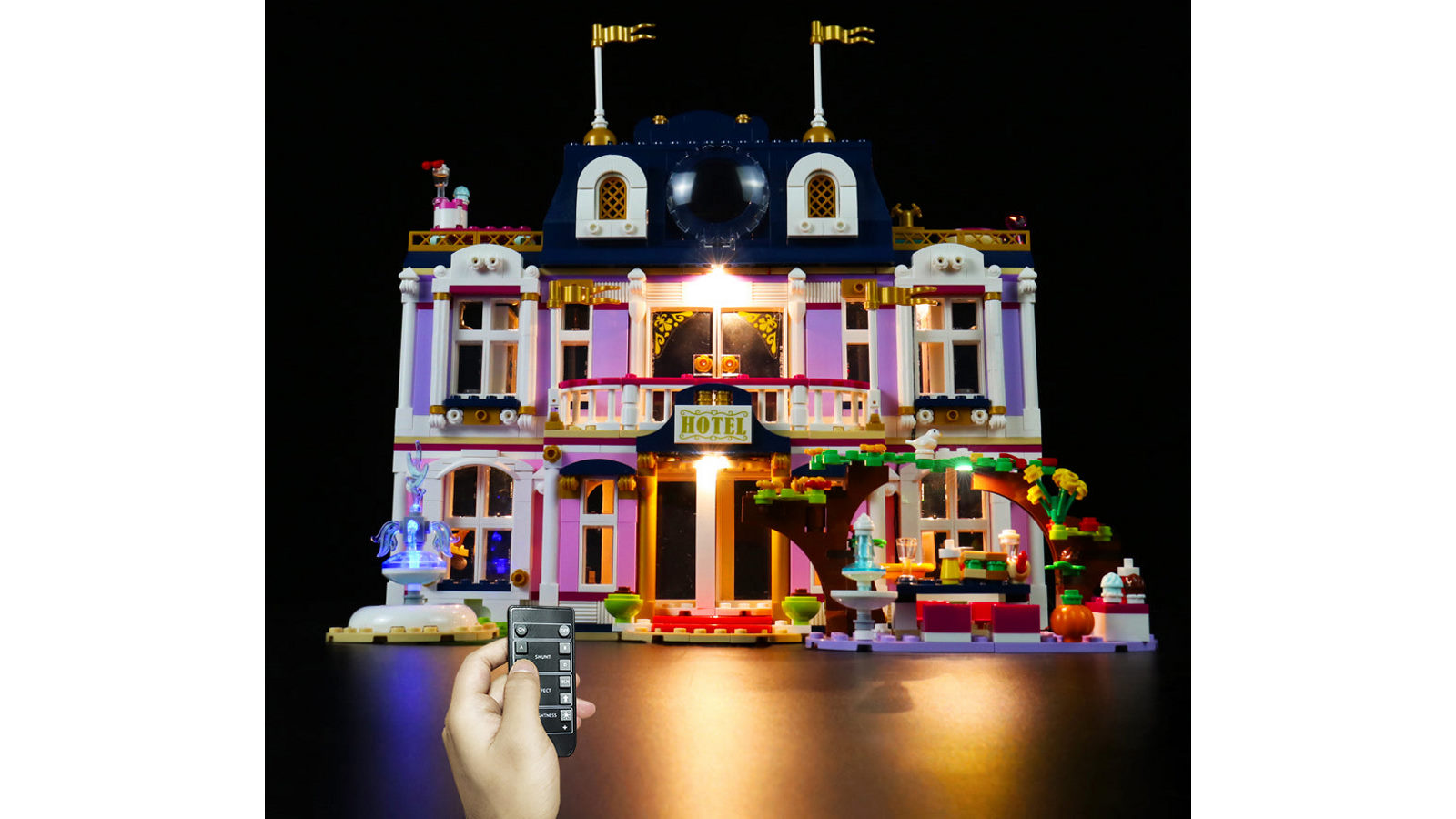 Brick Shine Light Kit for LEGO Friends Heartlake City Grand Hotel ...