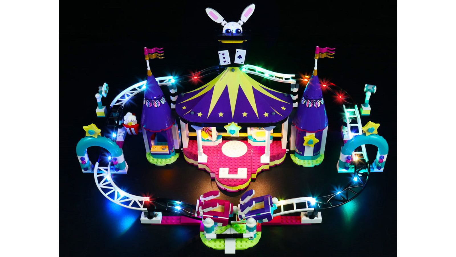 Brick Shine Light Kit for LEGO Magical Funfair Roller Coaster | Harvey ...