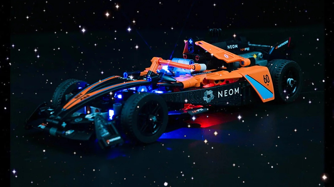 Brick Shine Classic Version Light Kit for LEGO NEOM McLaren Formula E ...