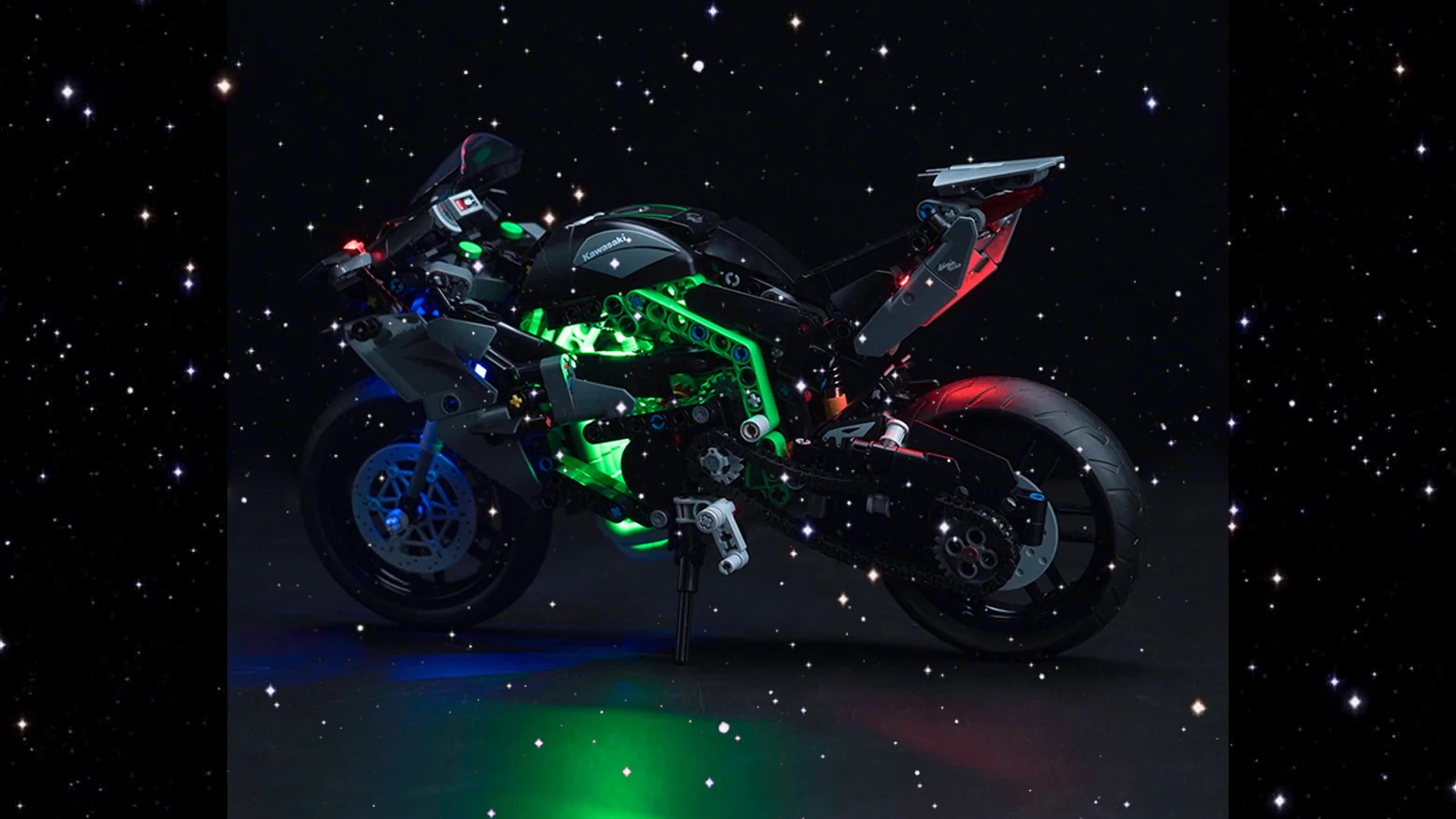 Brick Shine Classic Version Light Kit for LEGO Kawasaki Ninja H2R ...