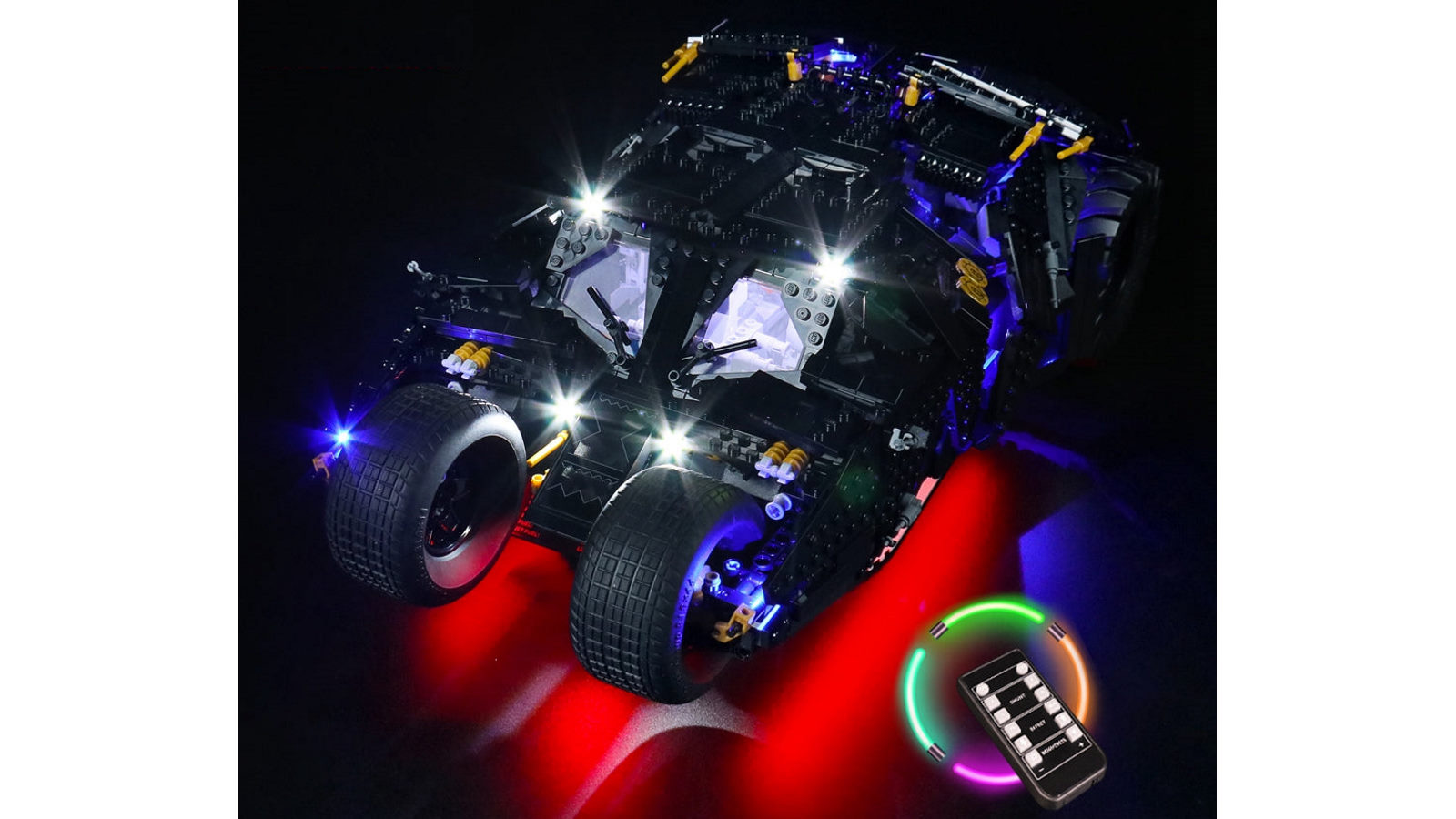 Brick Shine Light Kit for LEGO DC Batman Batmobile Tumbler - Remoted ...