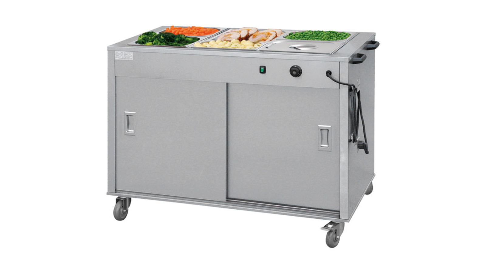 F.E.D Commercial Chilled Food Service Cart | Harvey Norman
