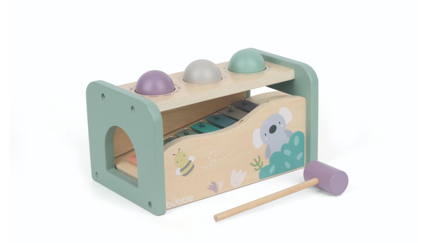 Bubble Wooden Tap Tap Xylophone | Harvey Norman