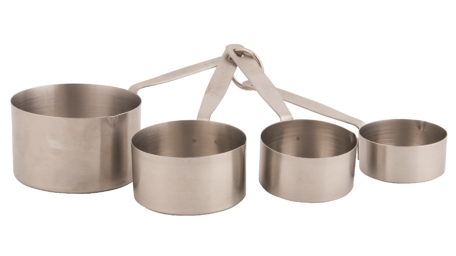 Trenton Deluxe Measuring Cup Set - Stainless Steel | Harvey Norman
