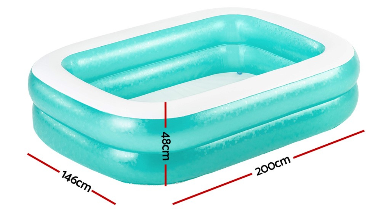 Bestway Kids Play Inflatable Swimming Pool - Rectangular | Harvey Norman
