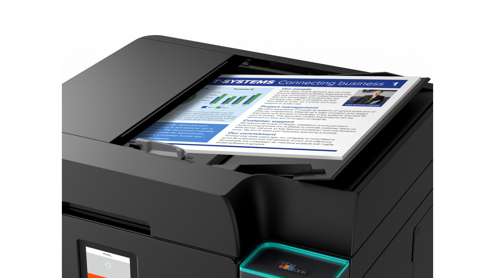 Epson EcoTank ET-4950 Wireless All-in-One Printer | Harvey Norman