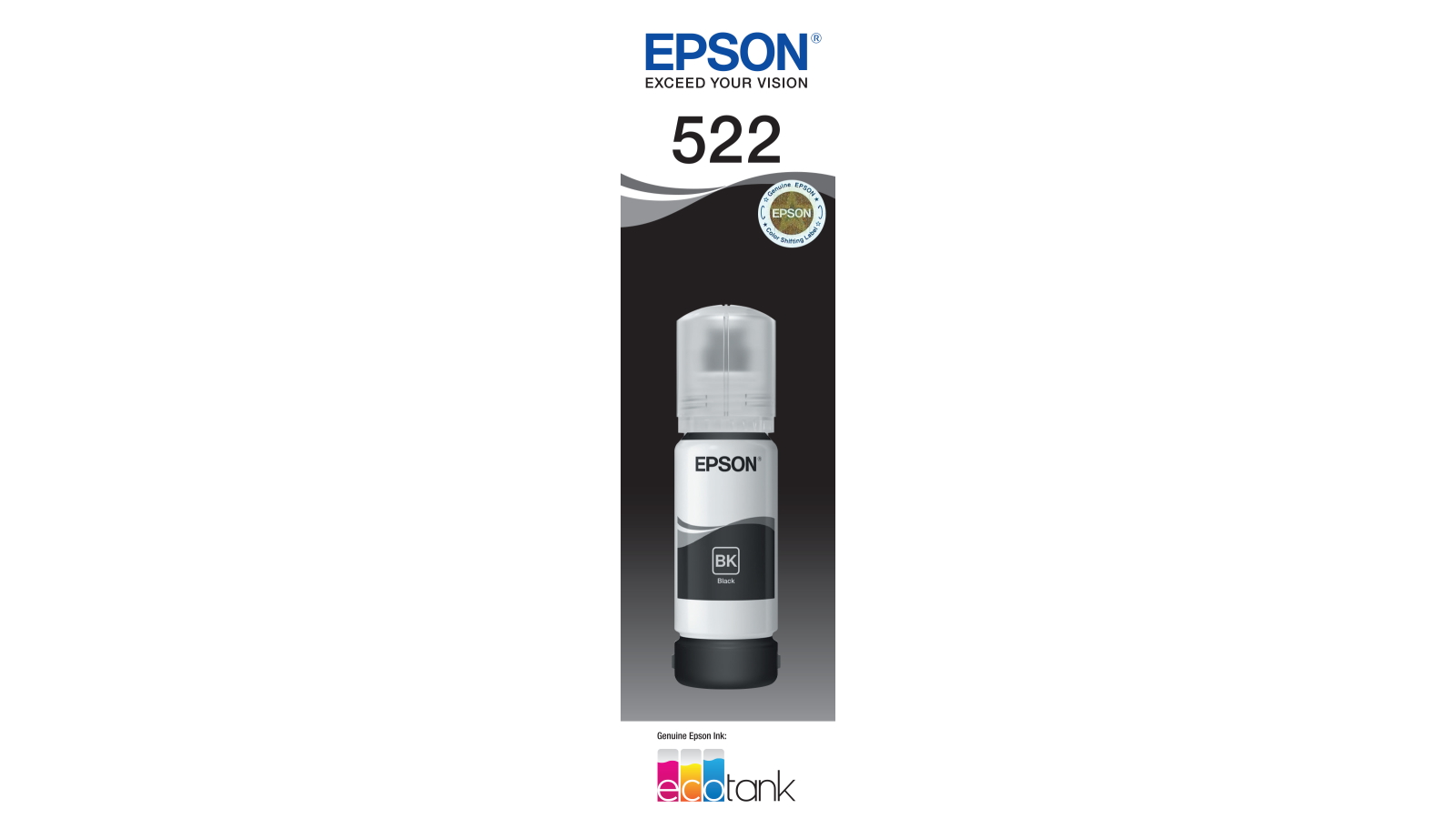Epson T522 Black Ink Bottle | Harvey Norman