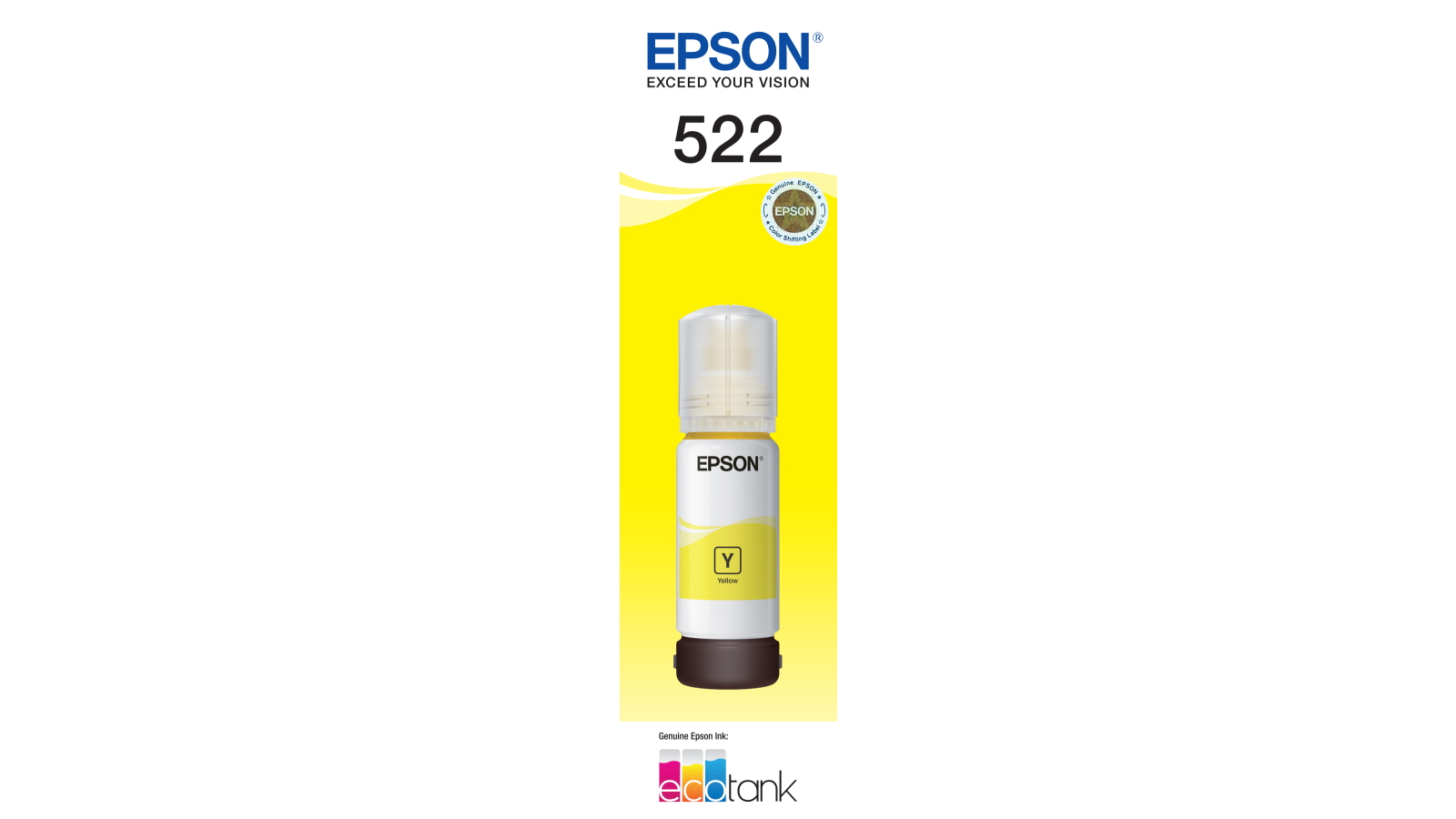 Epson T522 Yellow Ink Bottle | Harvey Norman