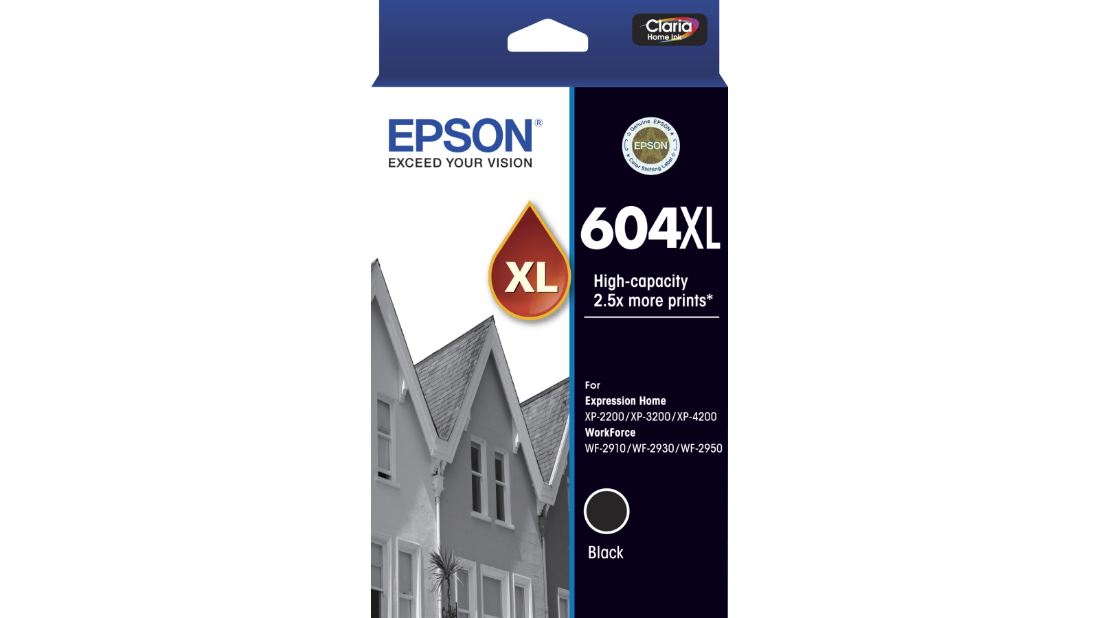 Epson 604XL High Capacity Black Ink Cartridge | Harvey Norman
