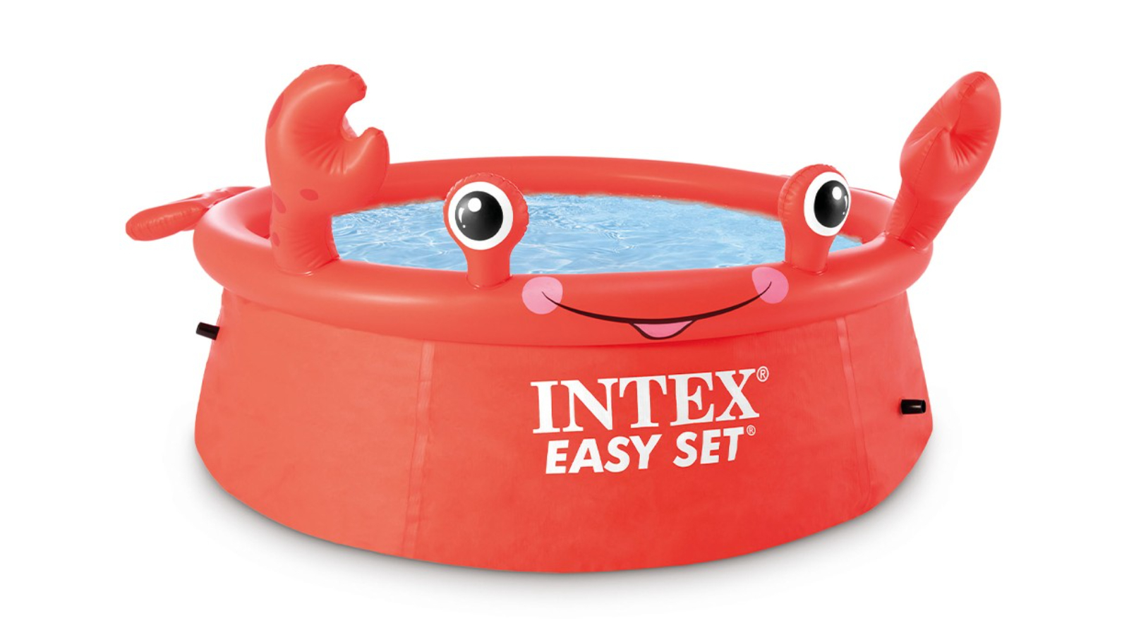 Intex Kids Inflatable Happy Crab Easy Swimming Pool Set | Harvey Norman