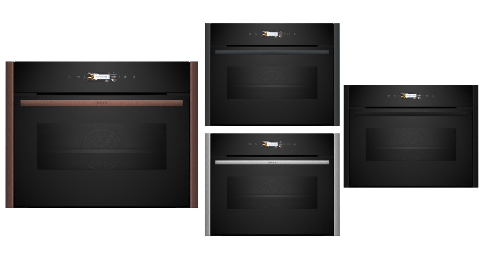NEFF 450mm Flex Design Compact Oven with Microwave | Harvey Norman