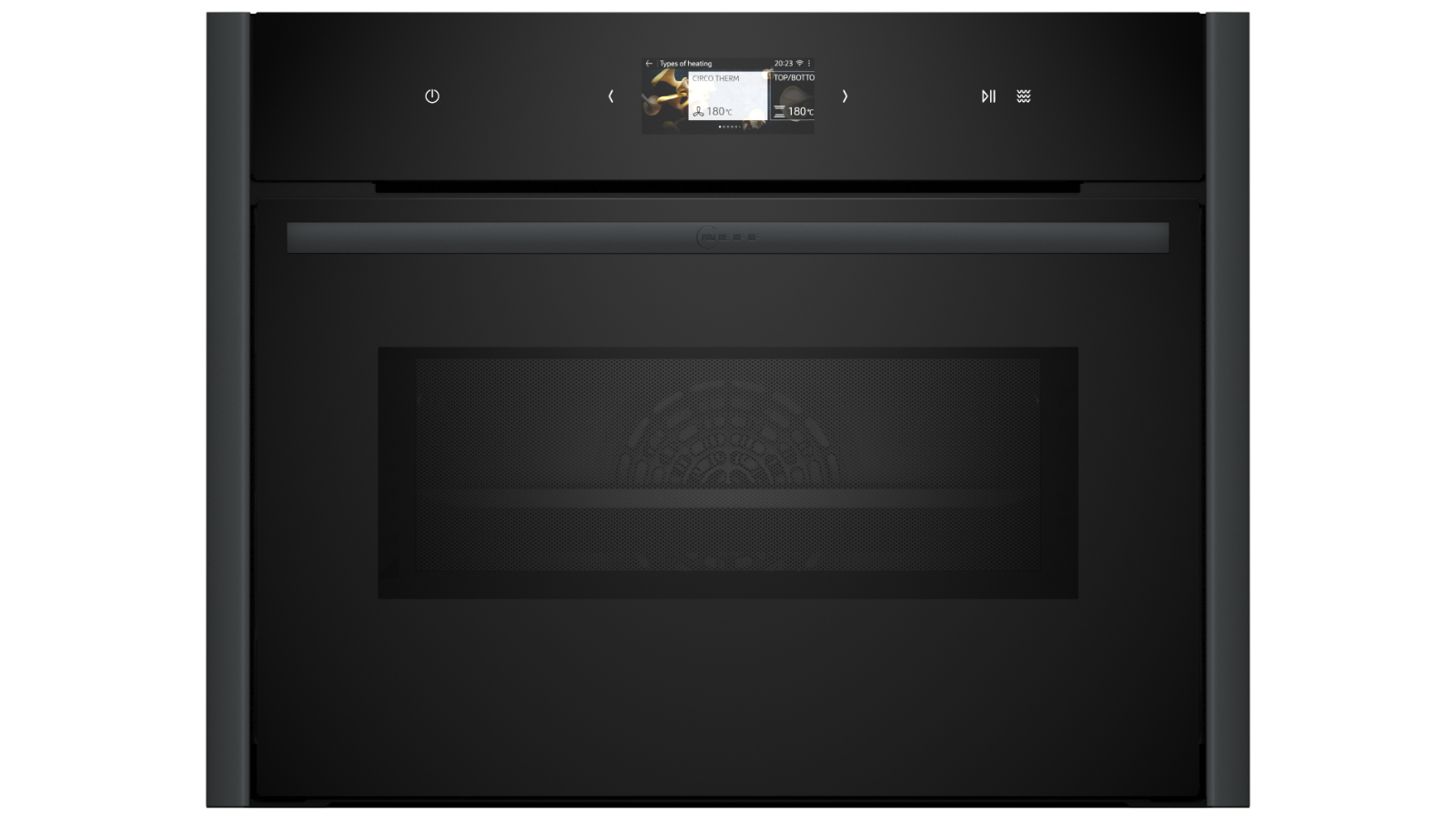 NEFF 45cm Flex Design Compact Oven with Microwave - Anthracite Grey ...