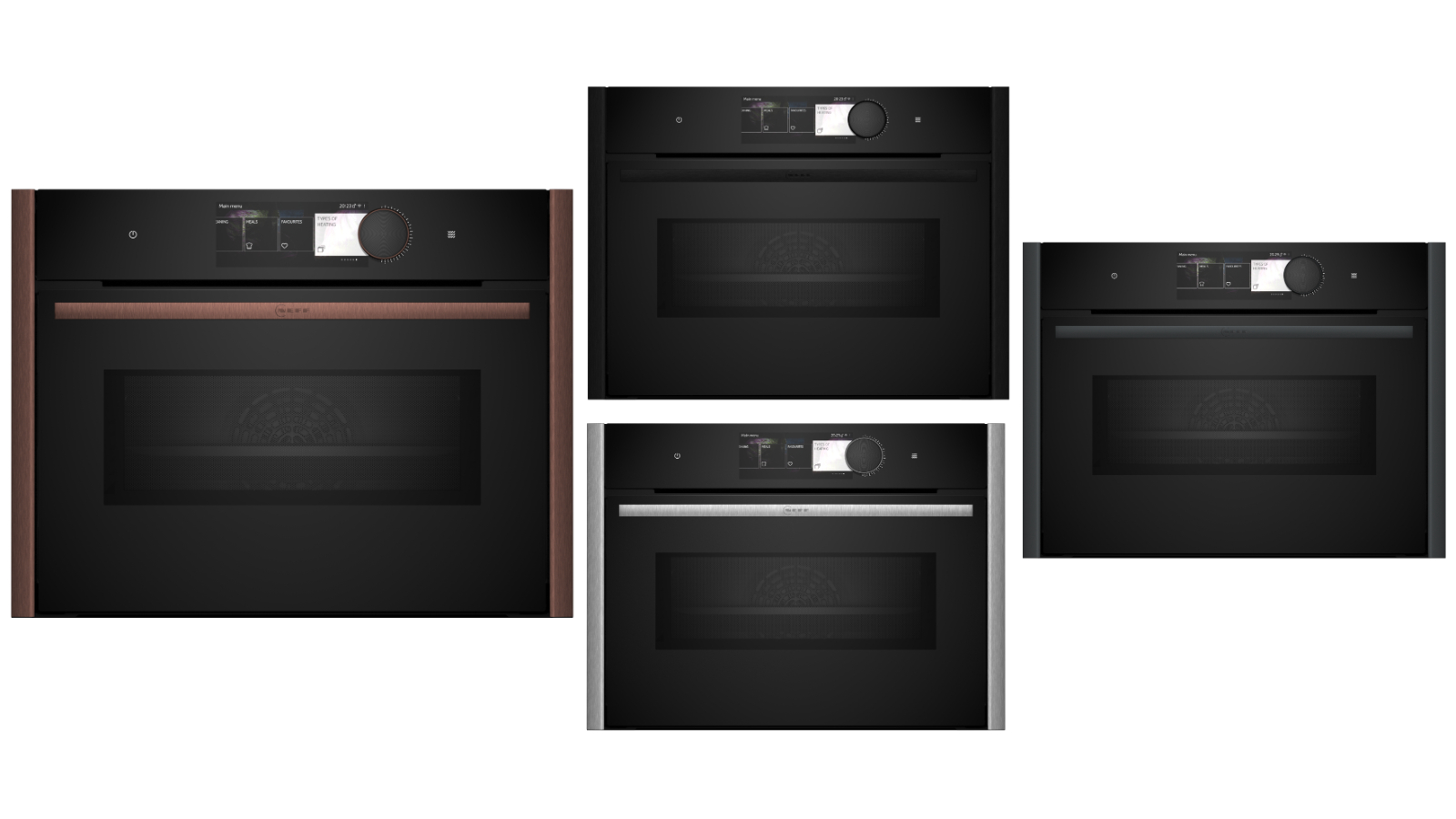 NEFF 45cm Pyrolytic Compact Oven with Microwave | Harvey Norman