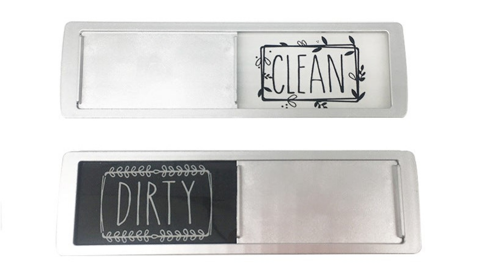 HOD Clean Dirty Indicator Sign Dishwasher Magnet - Silver | Harvey Norman
