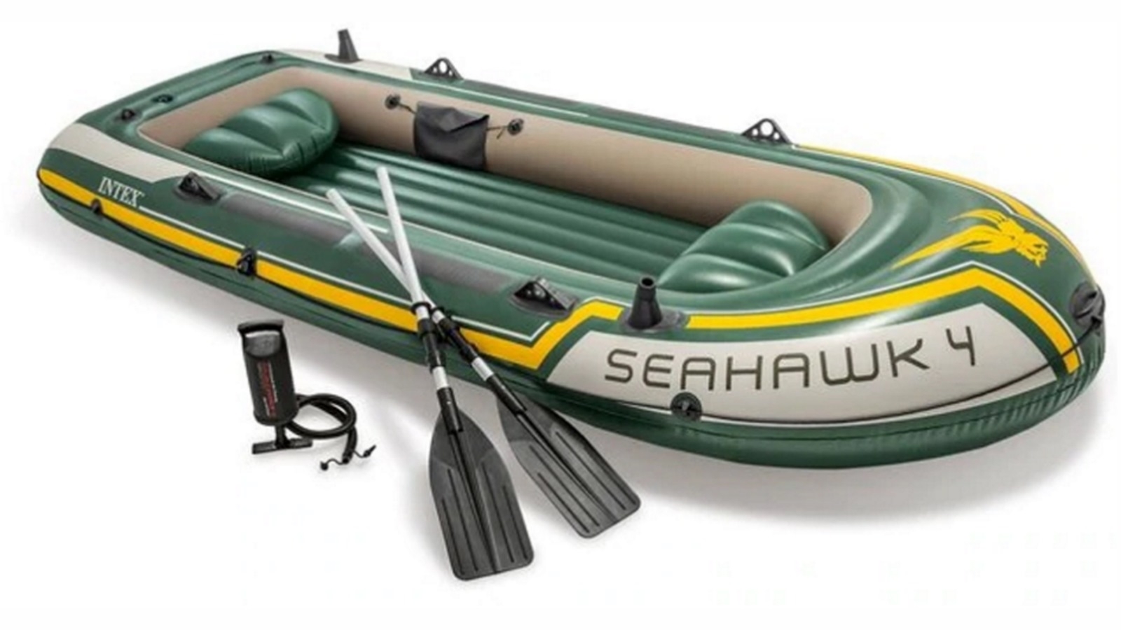 Intex Seahawk 4 Set with Oars | Harvey Norman