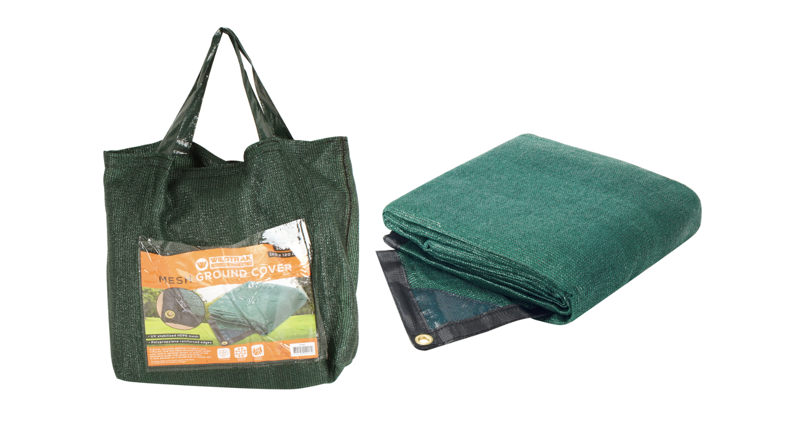 Wildtrak Green Mesh Ground Cover Protection Shield Tarp for Tent ...