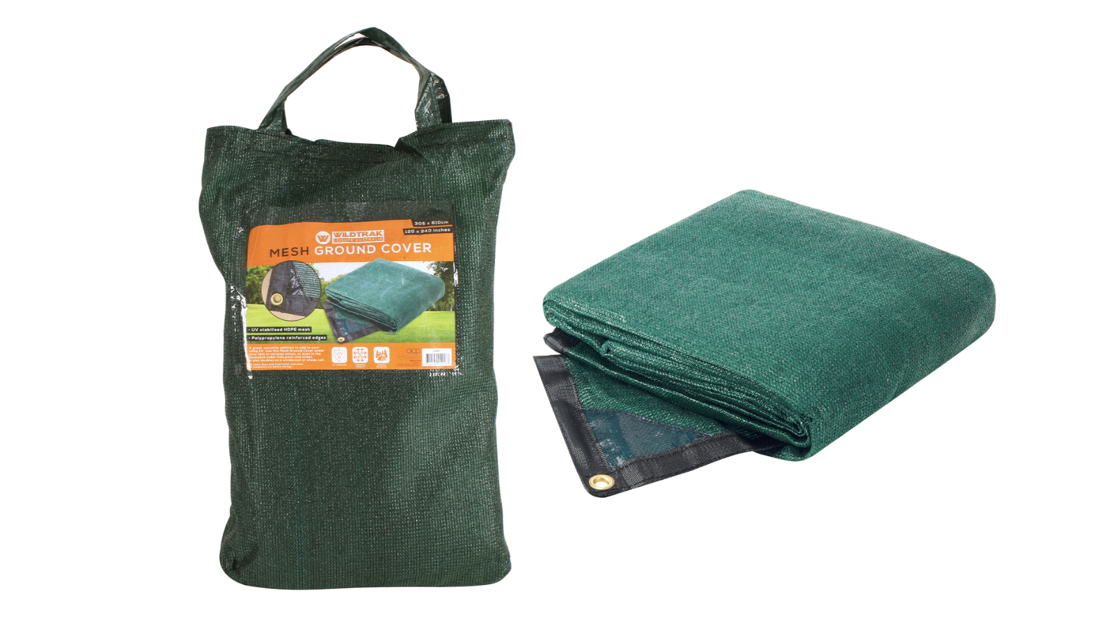 Wildtrak 300 x 600cm Mesh Ground Cover Protection Shield for Tent ...