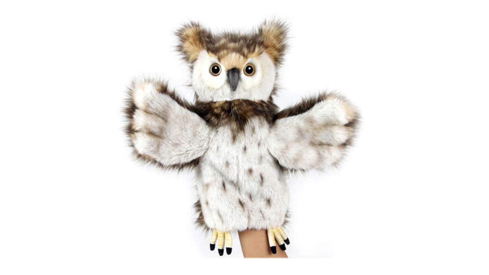 Hansa Owl Realistic Hand Puppet - 34cm | Harvey Norman