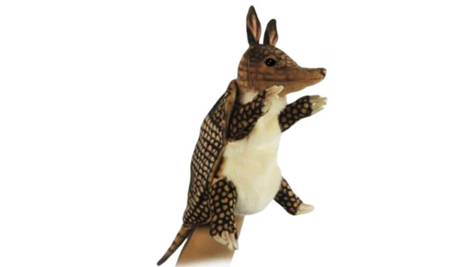 Hansa Armadillo Realistic Hand Puppet - 46cm | Harvey Norman