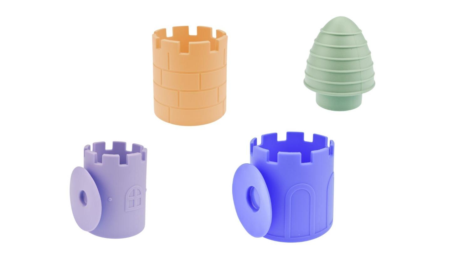Koala Dream 4 Piece Silicone Castle Pour and Play Bath Set | Harvey Norman