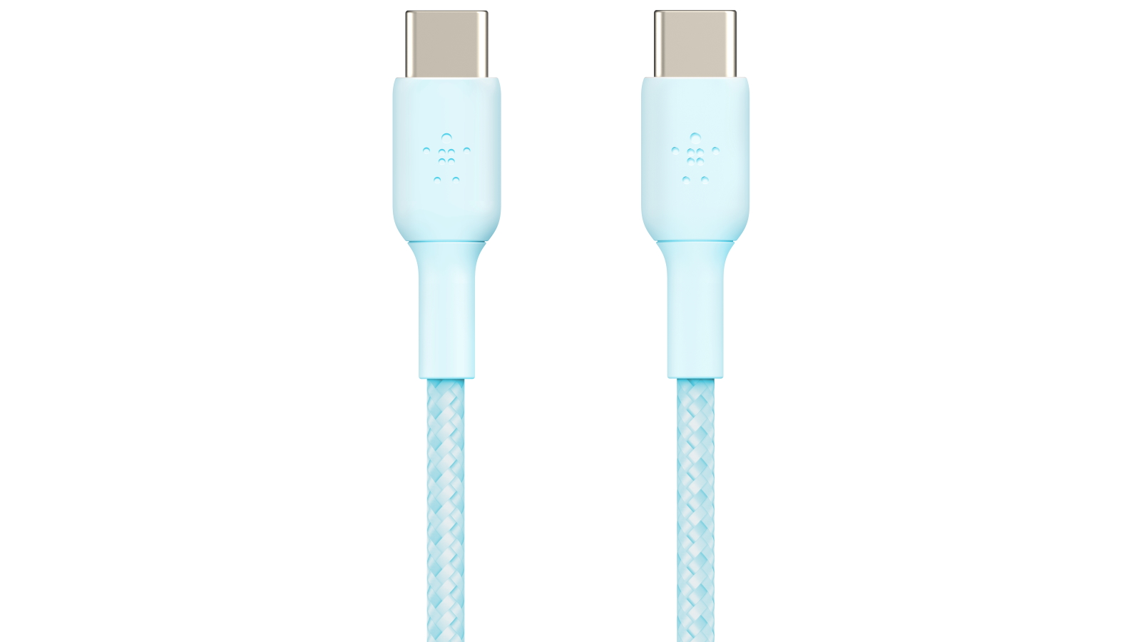 Belkin BoostCharge 1m USB-C to USB-C Braided Cable - Blue | Harvey Norman
