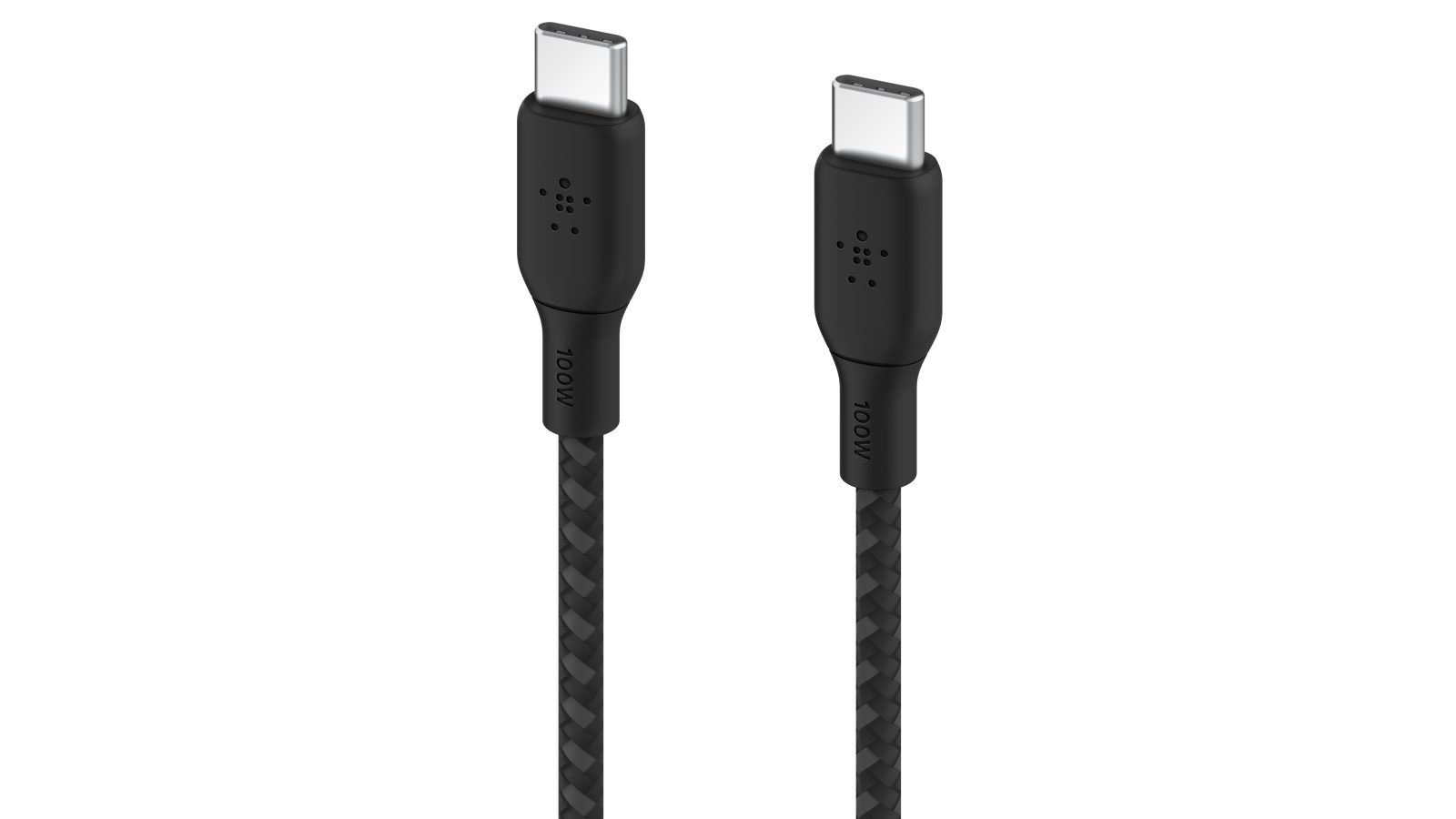 Belkin BoostCharge 2m 100W USB-C to USB-C Cable - Black | Harvey Norman