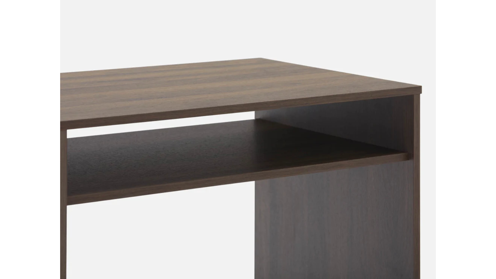 HomeStar Caley Wooden Office Desk Table - Dark Walnut | Harvey Norman
