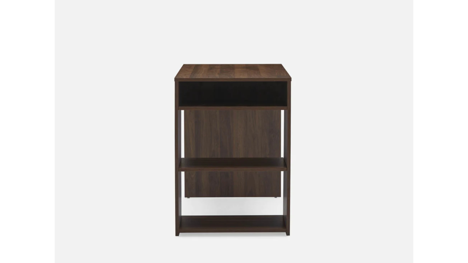HomeStar Caley Wooden Office Desk Table - Dark Walnut | Harvey Norman