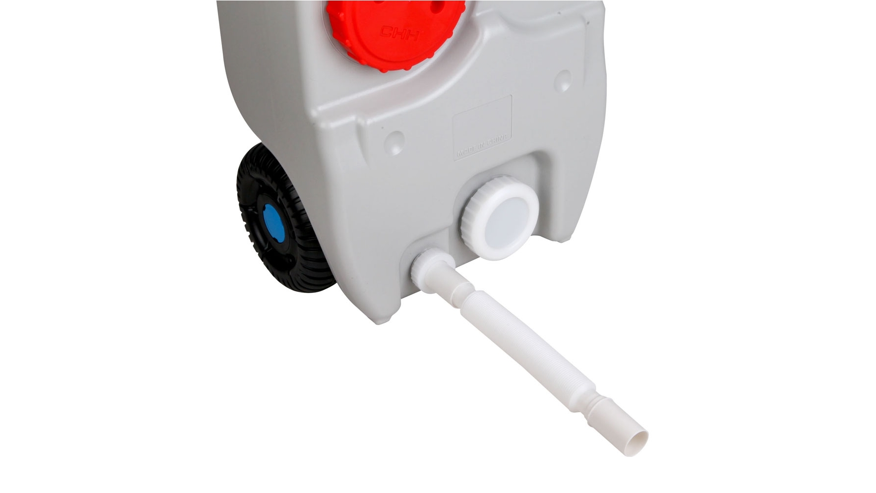 Weisshorn 40L Portable Wheel Water Tank - Grey | Harvey Norman