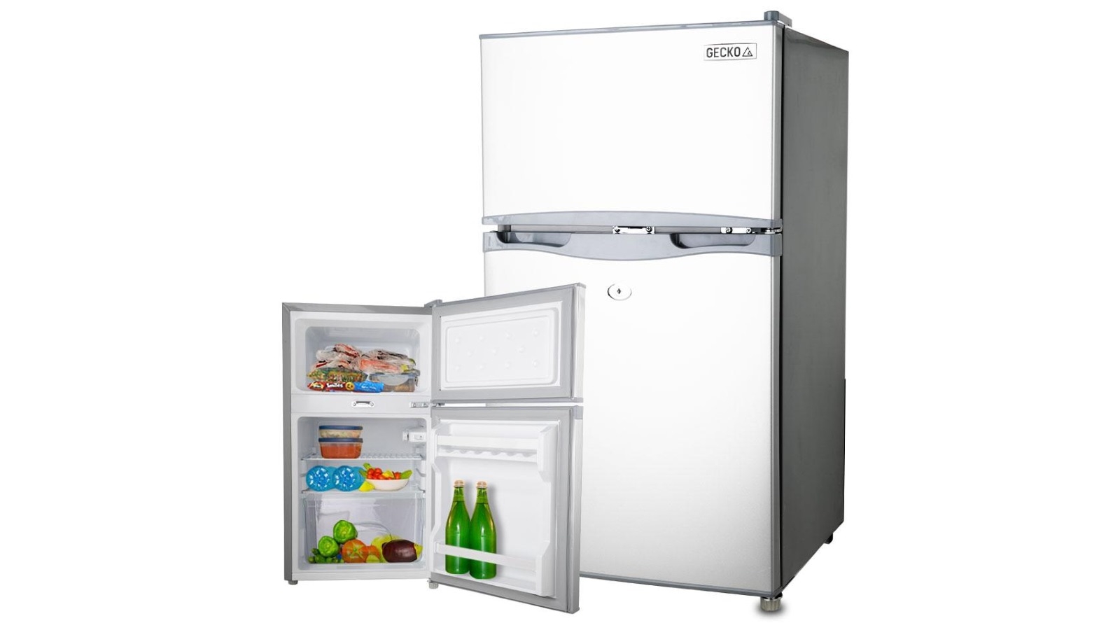 Gecko 95L Portable Upright Fridge Refrigerator 12V/24V Caravan ...