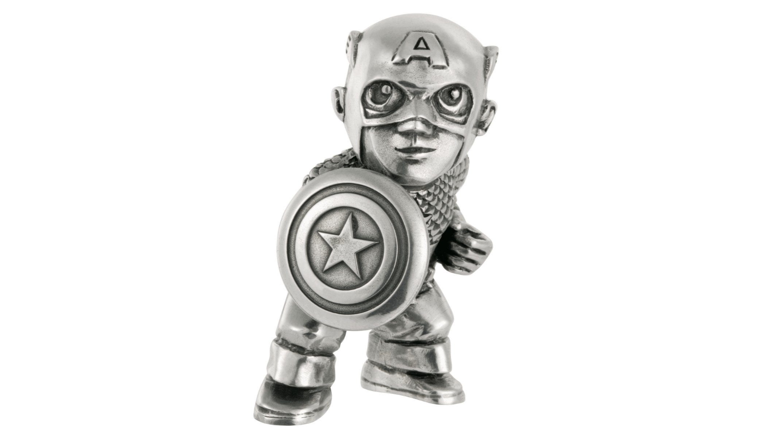 Royal Selangor Marvel Captain America Mini Figurine | Harvey Norman