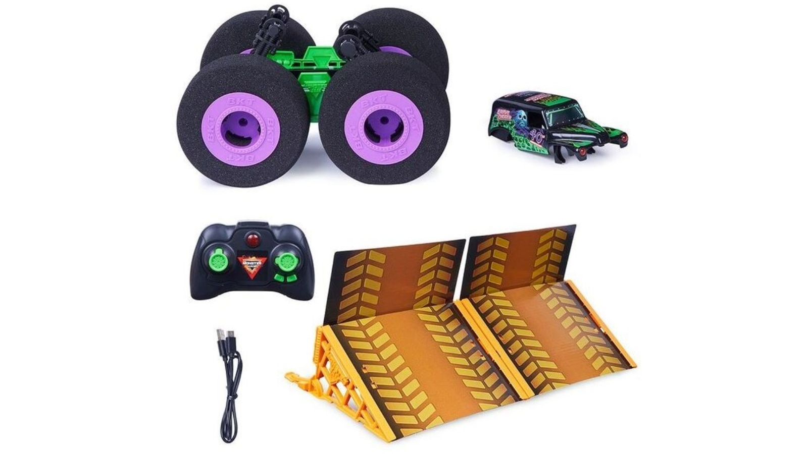 Monster Jam Rc Ramp Champ Grave Digger Si6065348 | Harvey Norman