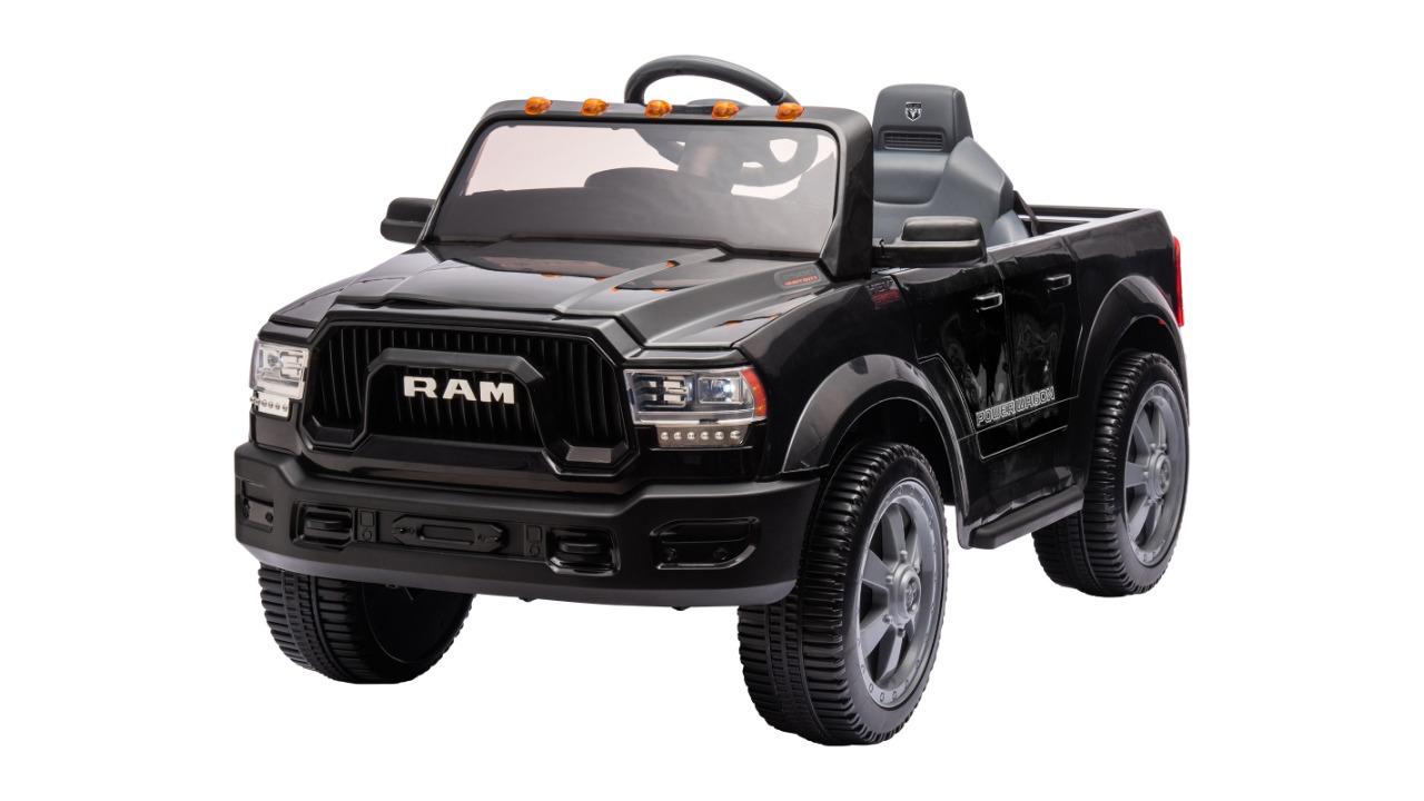 Kahuna Dodge RAM Electric Ride-On Car with 2 Motor - Black | Harvey Norman