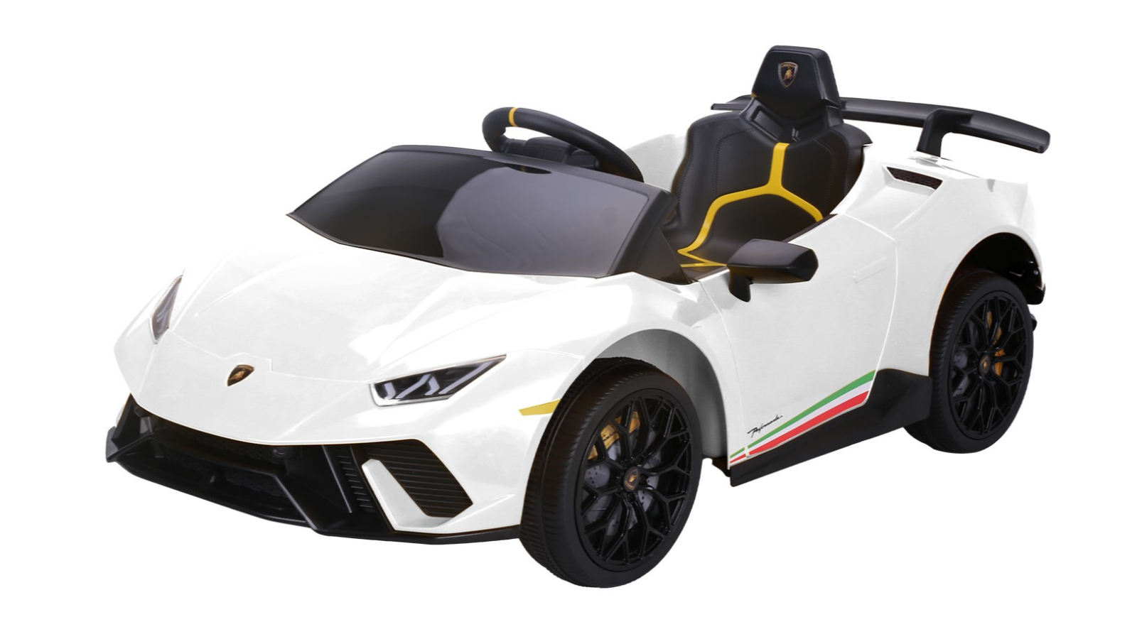 Lamborghini Licensed Ride On Car - White | Harvey Norman