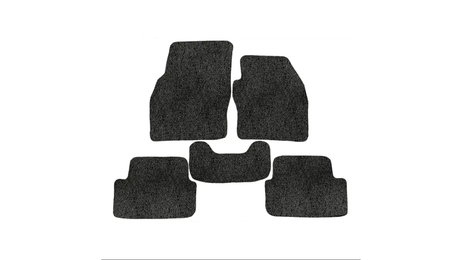 CarMatsCulture Premium Car Floor Mats Shadow Black Full Set (Front ...