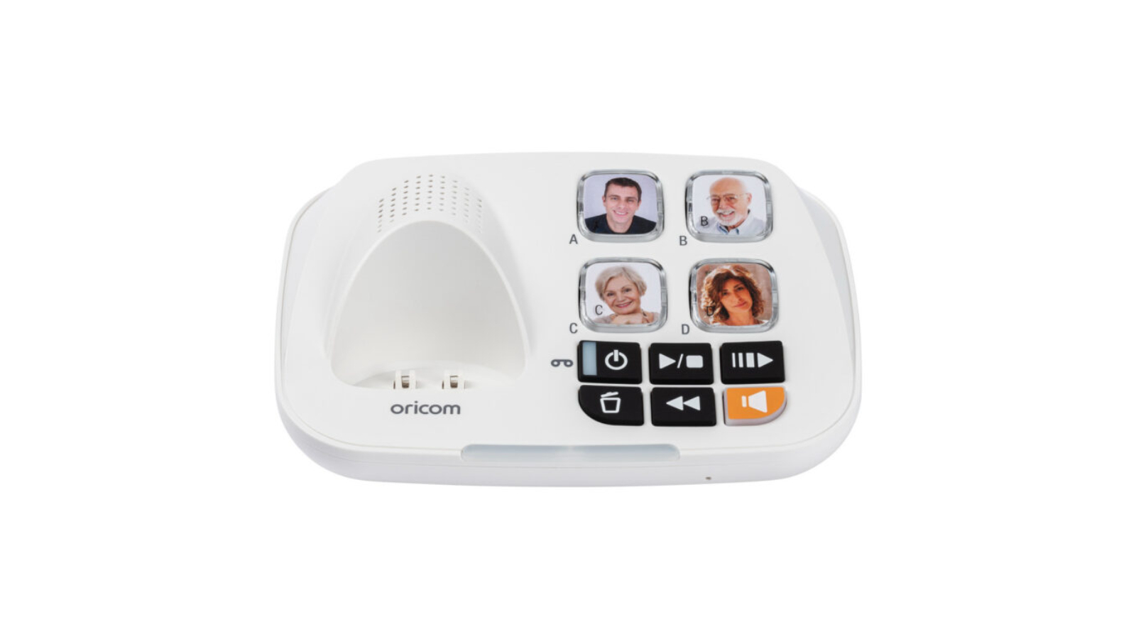 Oricom CARE900-2 Amplified Big Button Cordless Phone with Answering ...