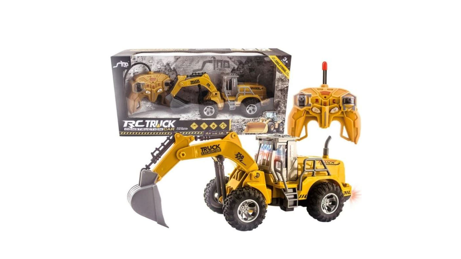 Megajoy 27MHz RC Remote Control Construction With Lighting and 5 ...