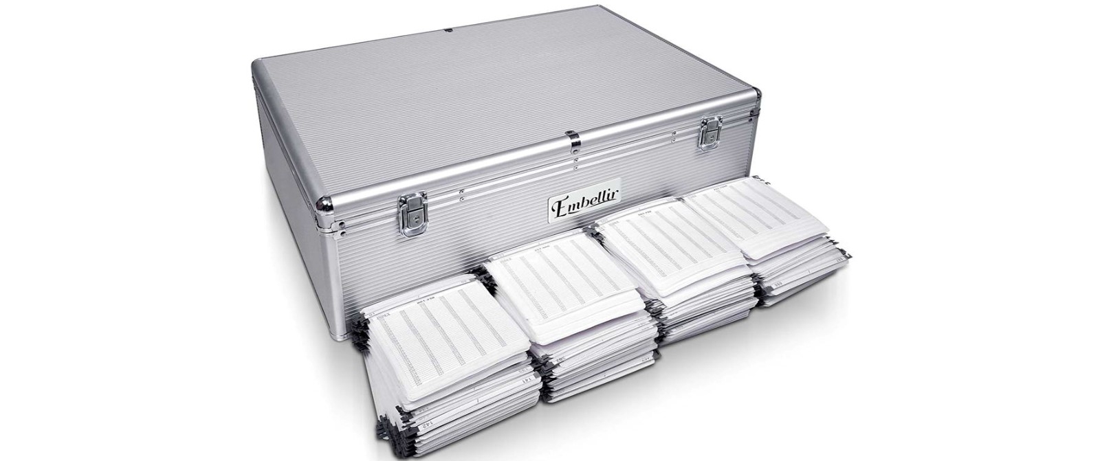 Embellir CD Storage 1000 Discs Aluminium Case DVD Folders | Harvey Norman