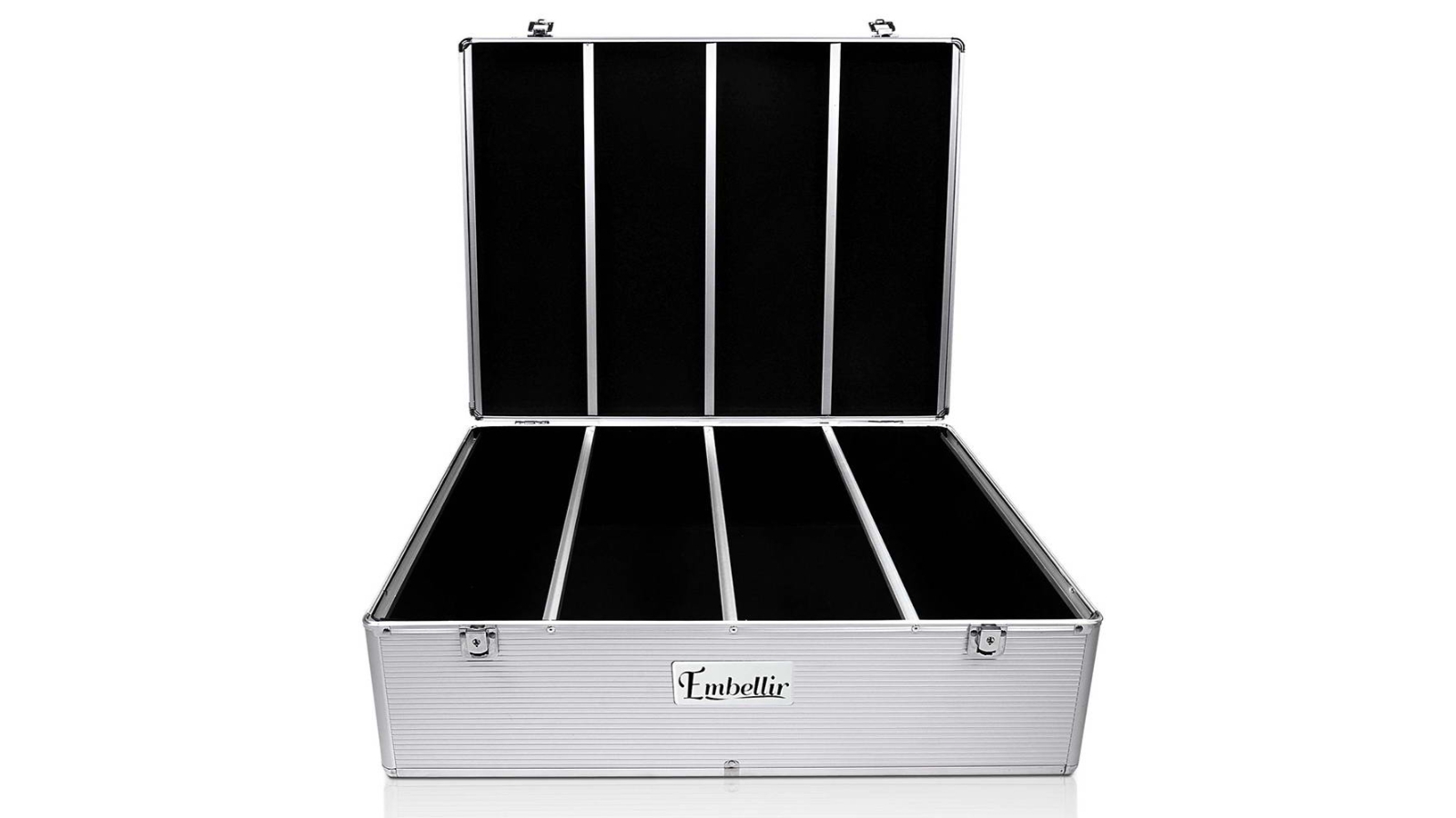 Embellir CD Storage 1000 Discs Aluminium Case DVD Folders | Harvey Norman